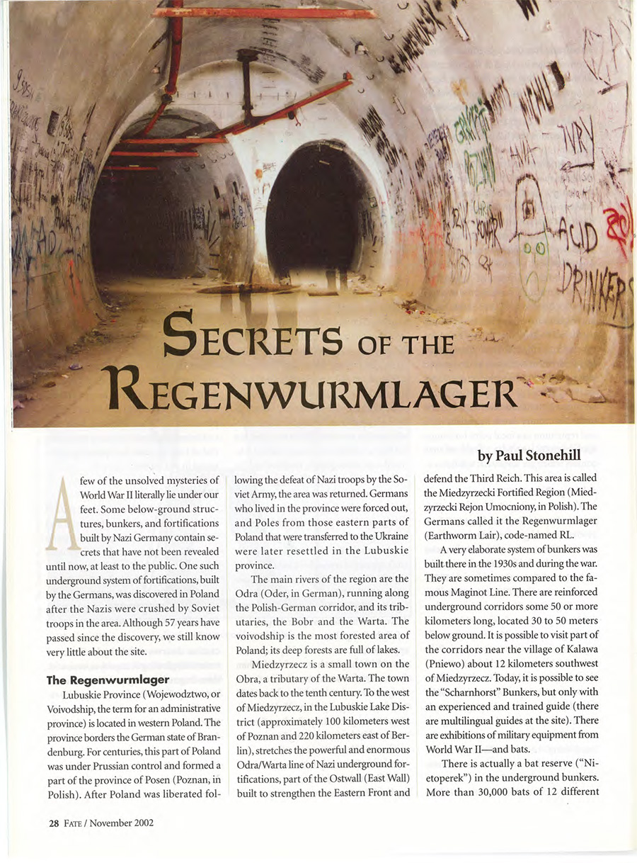 Amazing German Underground City Built Beginning In 1937 Or Earlier - Photos